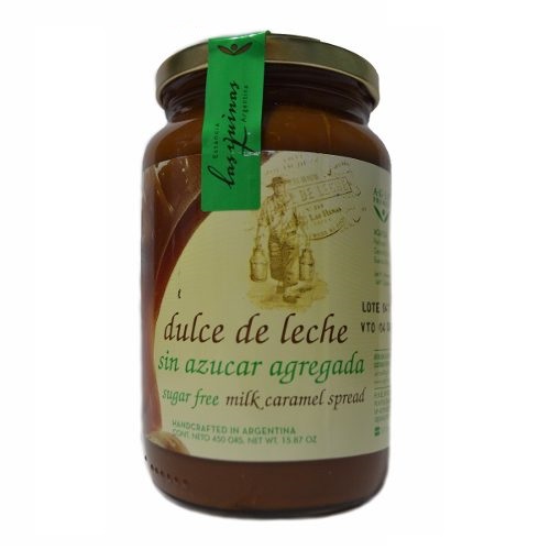 DULCE DE LECHE SIN AZUCAR – VIDRIO ( LAS QUINAS ) | Frutos Are